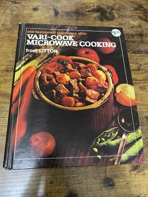 Vintage 1975 Old-Fashion Vari-Cook Microwave Cookbook Recipes Cooking ...