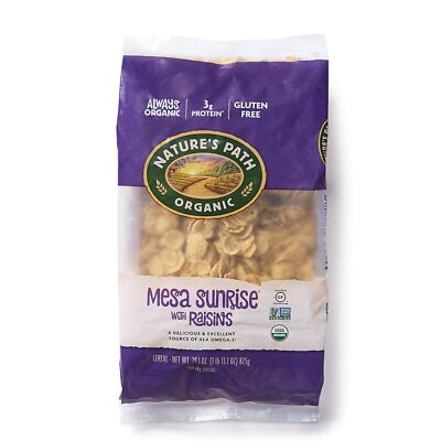 Nature'S Path Organic Mesa Sunrise Flakes With Raisins 29.1 Oz | eBay
