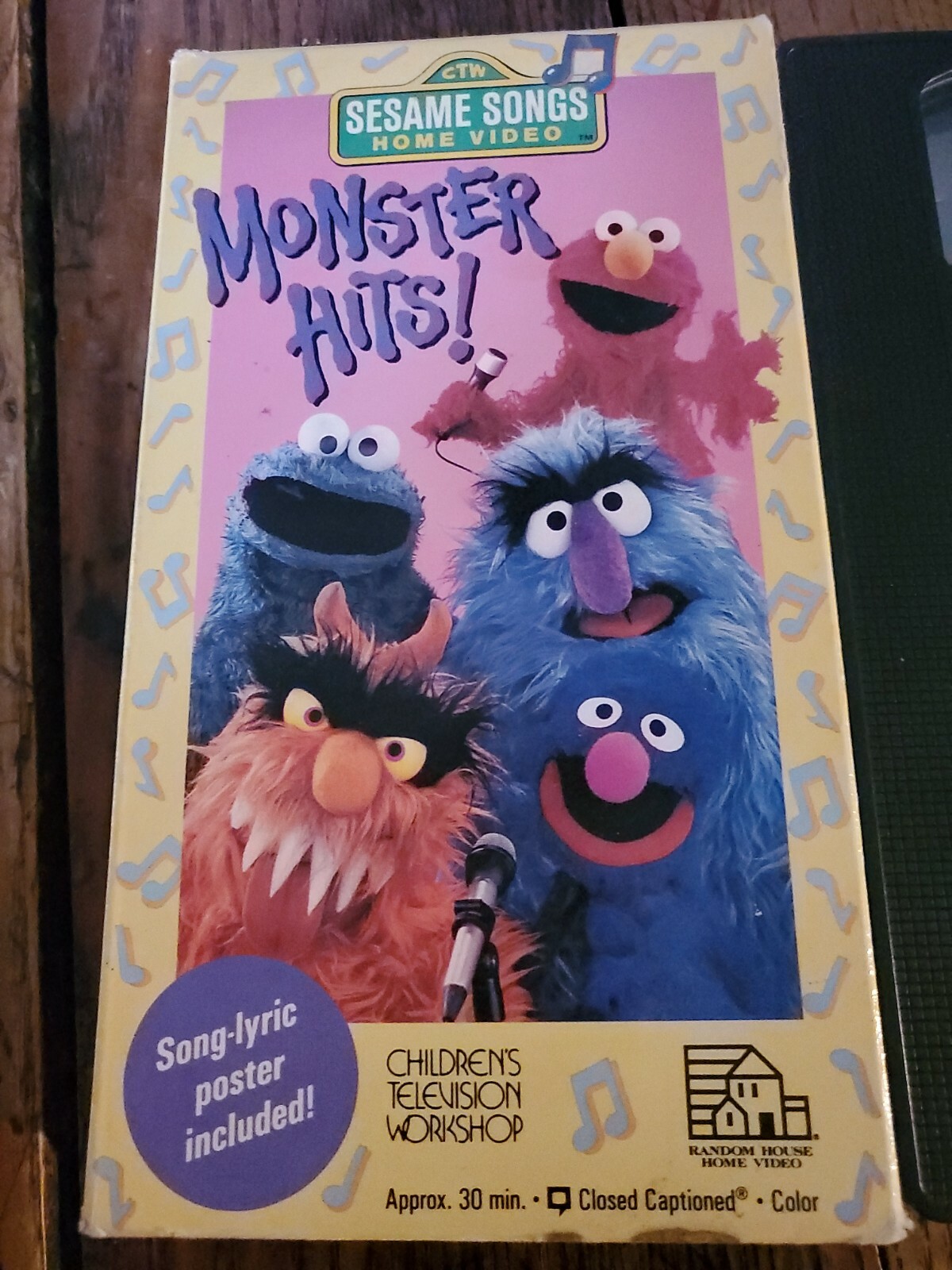 MONSTER HITS! Sesame Street Songs Home Video(VHS 1990)TESTED-RARE ...