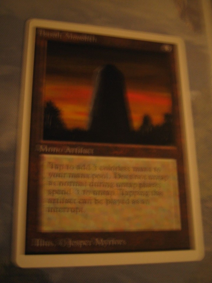 Basalt Monolith MTG Unlimited x1 NM+ Unplayed (Multiple Available) | eBay