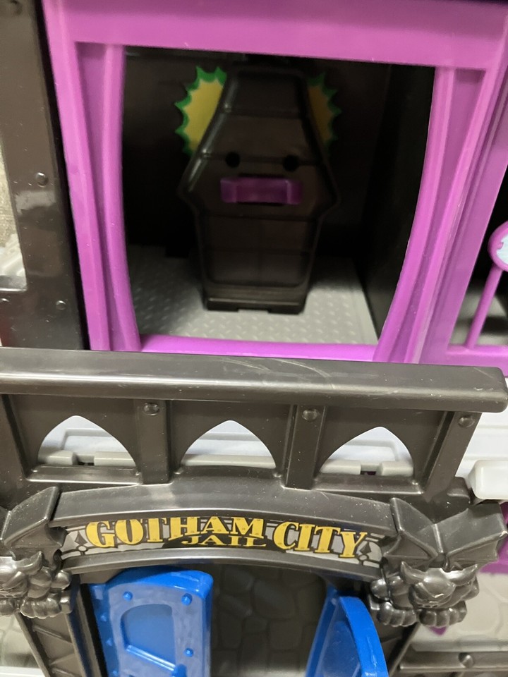 Imaginext Batman Gotham City Jail Playset DC Super Friends by Fisher ...