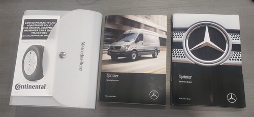 2018 MERCEDES SPRINTER OWNERS MANUAL USER GUIDE | eBay