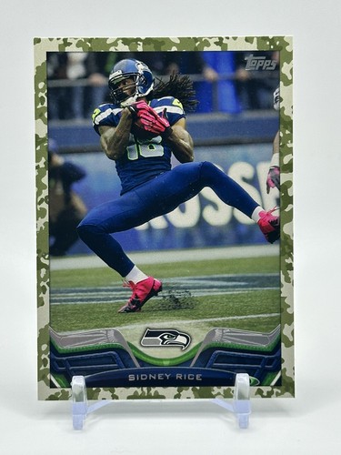 2013 Topps Military Border /399 Sidney Rice #93 | eBay