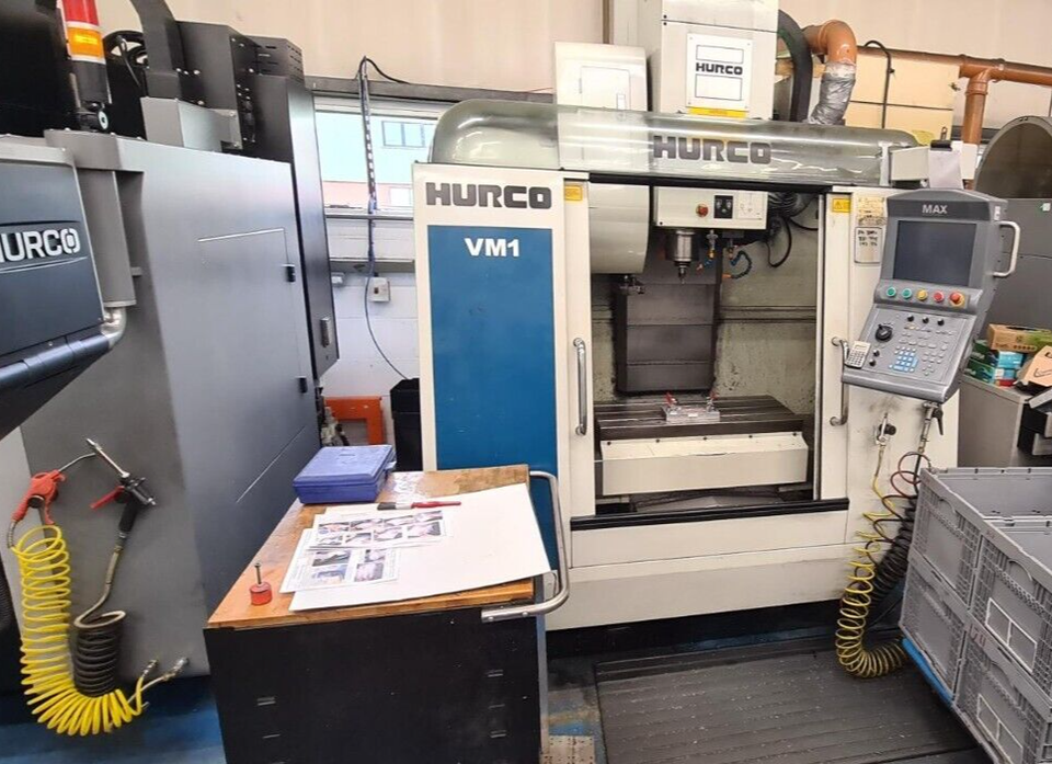 Hurco VM1 CNC Machining Centre. Yr 2003. 6000hrs, good condition, price ...
