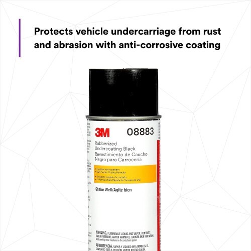 3M 08883 Rubberized Undercoating Black, 19.7 oz. Aerosol | eBay
