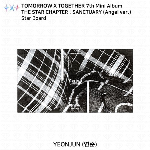 TXT 7th Mini Album The Star Chapter : SANCTUARY Angel ver Postcard Mini ...