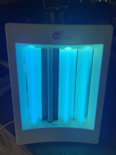 Calsun Tanning Lamp Sun Lamp Model SEE PHOTO Tan Face Timer Indoor Pre ...