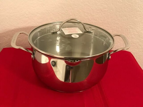 Princess House Stainless Steel Classic 4.5 Qt. Straining Pot 5807 for ...