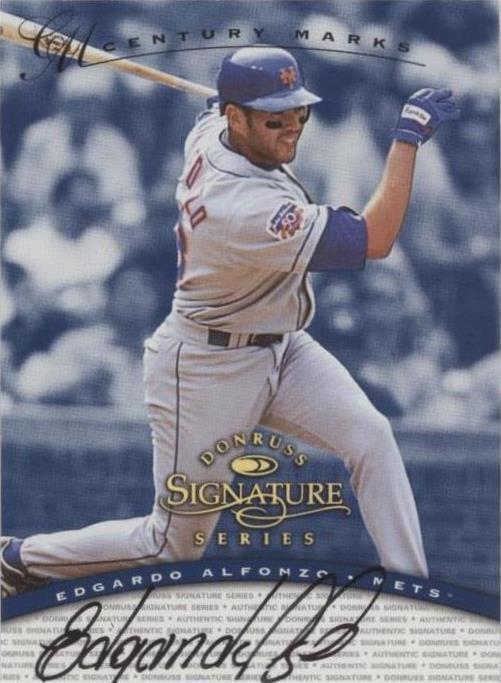 1997 Donruss Signature Series - Authentic Signatures Edgardo Alfonzo ...