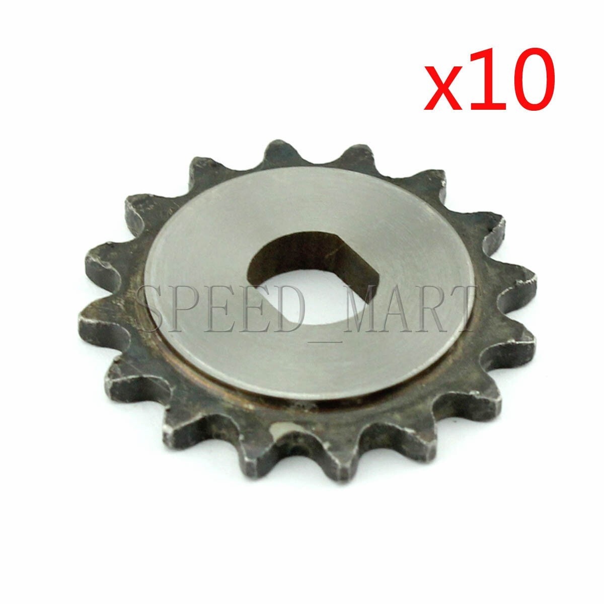 10pcs 16 Tooth Sprocket Dual D-bore for #25 chain electric scooter ...