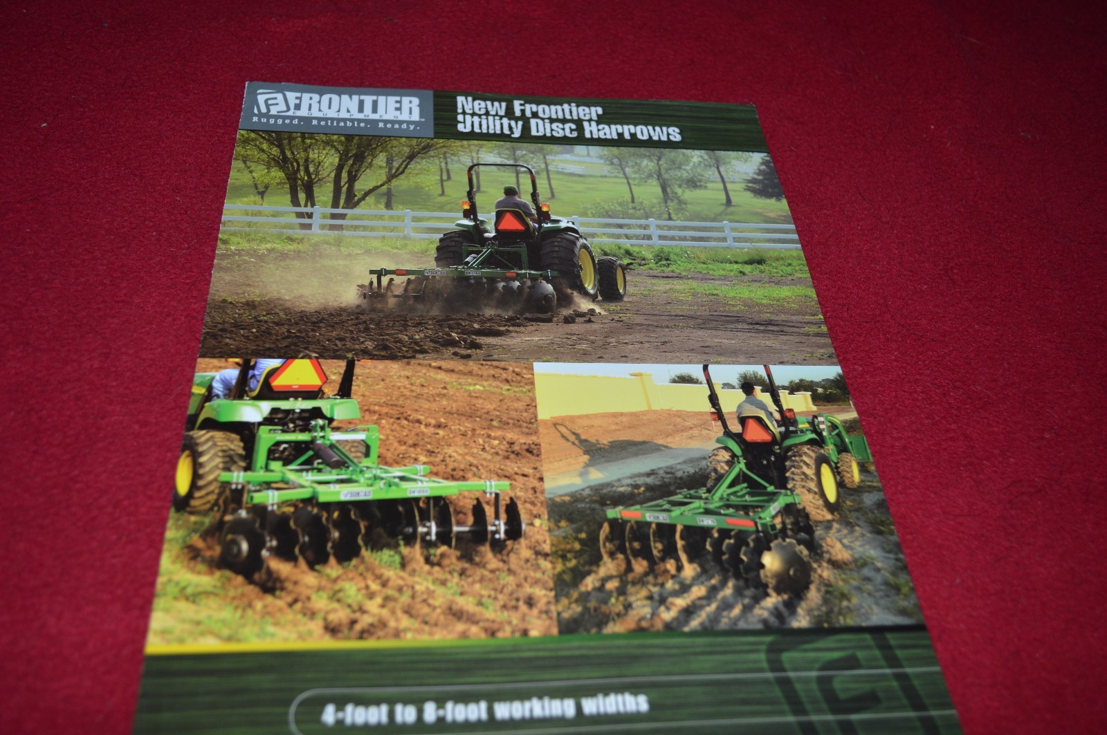 John Deere Frontier Utility Disc Harrow Dealers Brochure DCPA8 | eBay