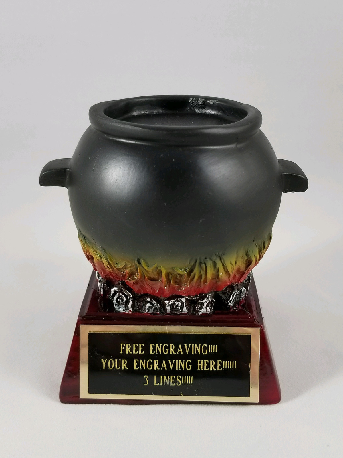 CHILI COOK-OFF TROPHY AWARD-CHILI POT COOKING CONTEST FIRST PLACE AWARD ...