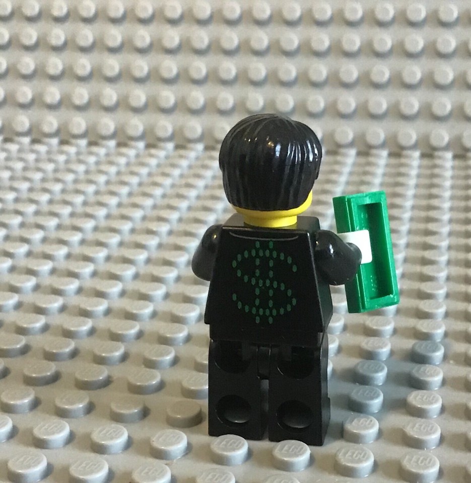 LEGO Gambler Las Vegas Atlantic City Casino Pit Boss Blackjack Poker ...