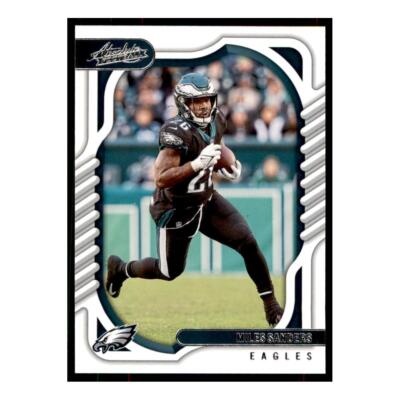 2022 Panini Absolute #73 Miles Sanders Philadelphia Eagles Football ...