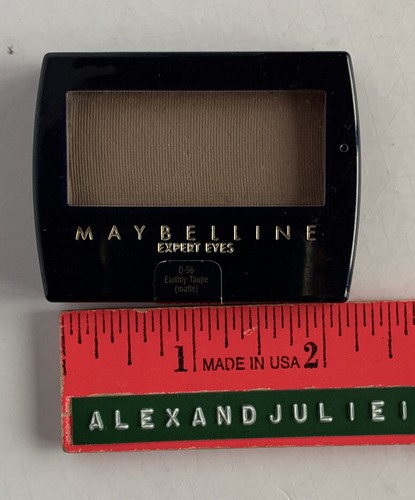 Maybelline EARTHLY TAUPE matte Expert Eyes Eyeshadow Single VINTAGE ...