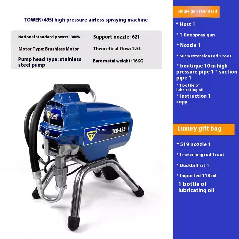 Stand Airless Paint Sprayer Professional Powder Coating Machine ...