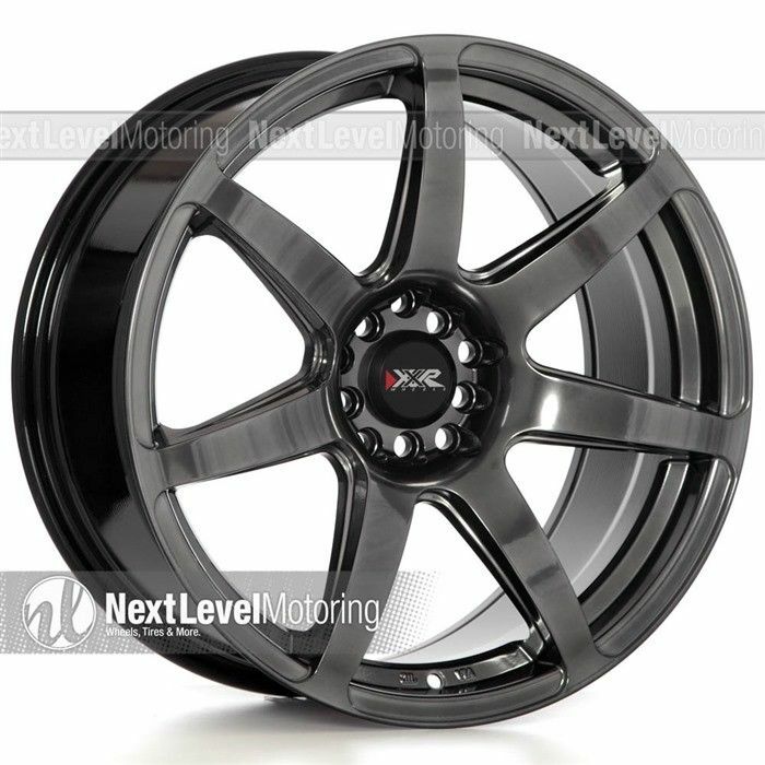 XXR 560 18X8.5 5X100 5X114.3 +35 CHROMIUM BLACK WHEELS (SET OF 4) | eBay