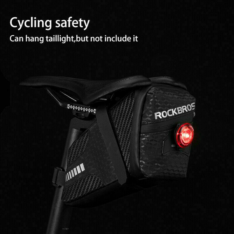 ROCKBROS Bike Saddle Bag 1.5L Bike Seat Bag Cycling Wedge Pack Under ...