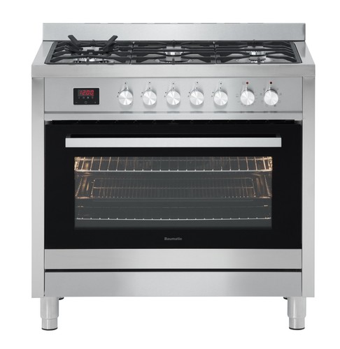 BRAND NEW Baumatic BAF90EG-2 90cm Stove LPG-Natural Gas Cooktop ...