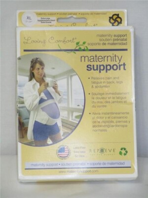 NWT Loving Comfort Maternity Support White Size XL | eBay