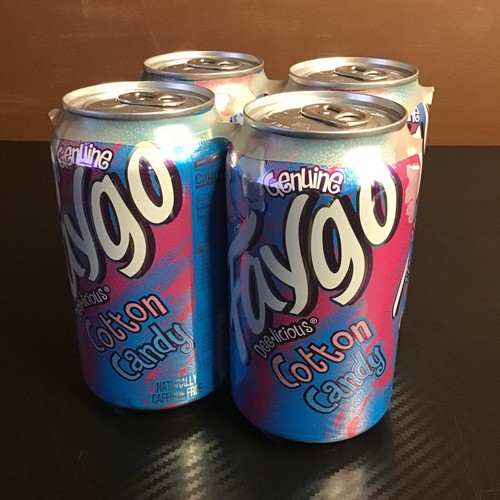 Faygo Genuine Cotton Candy Soda Pop, 4 Pack - 12 Oz Cans Total | eBay