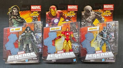 Hasbro Marvel Legends Epic Heroes Series Complete Set 6 Figures Gray ...