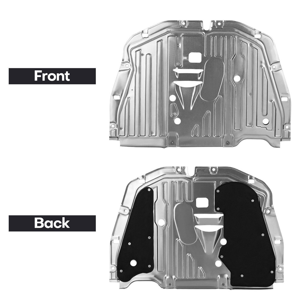 Car Front Engine Splash Guard Under Car Shield Cover For 16-21 Honda ...