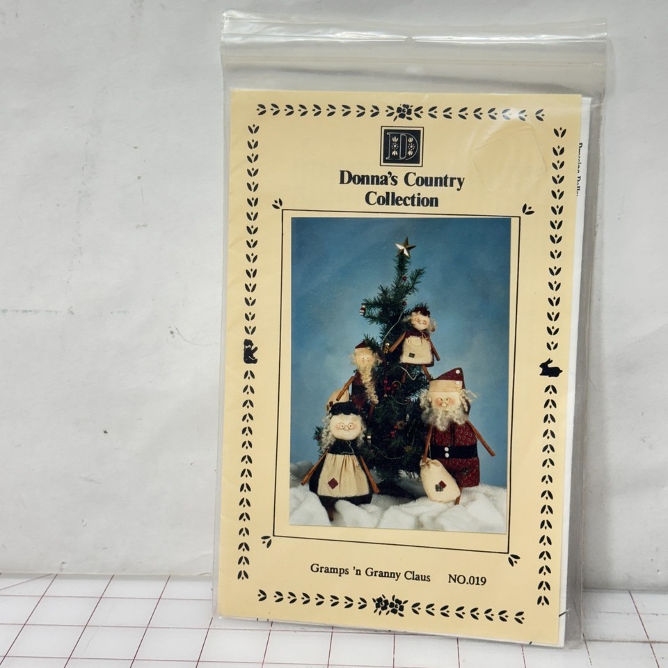 Donna’s Country Collection Gramps 'n Granny Claus #019 Pattern Sewing ...