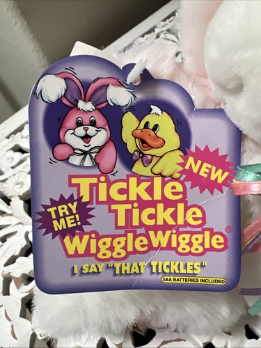 Dan Dee Bunny Laughs and Wiggles NEW Easter Plush Stuffed Animal Tags ...