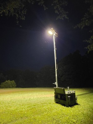 MAGNUM / GENERAC MLT 5060 6 KW DIESEL LIGHT TOWER/ GENERATOR MEP ...