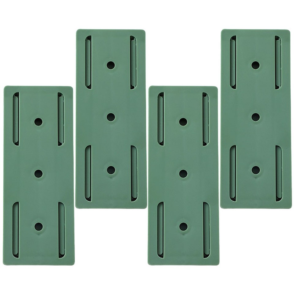 4 Pcs Punch Free Socket Holders Adhesive Holder For Home Office | eBay UK