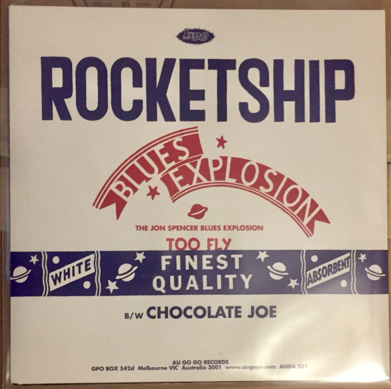 Jon Spencer Blues Explosion Rocketship 7" JSBX Boss Hog Heavy Trash ...