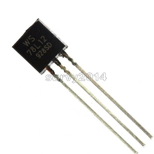 100PCS WS78L12 78L12 TO-92 12V 100mA Voltage Regulator IC NEW | eBay