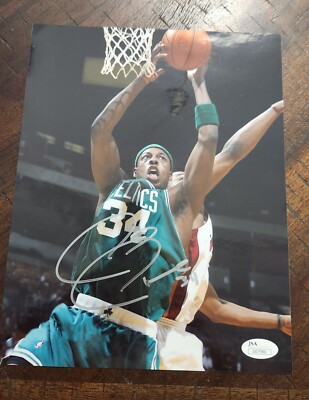 Paul Pierce Signed Auto Autograph 8X10 Photo James Spence JSA ...
