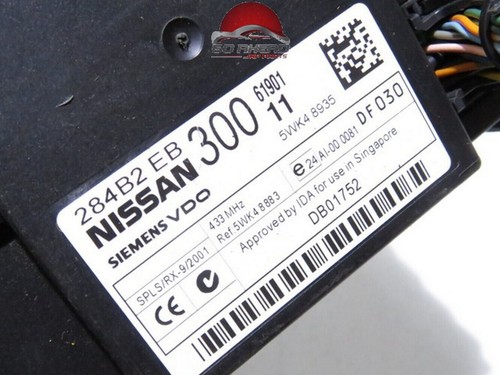 NISSAN NAVARA D40 04-10 BCM BODY CONTROL MODULE 284B2EB300 | eBay