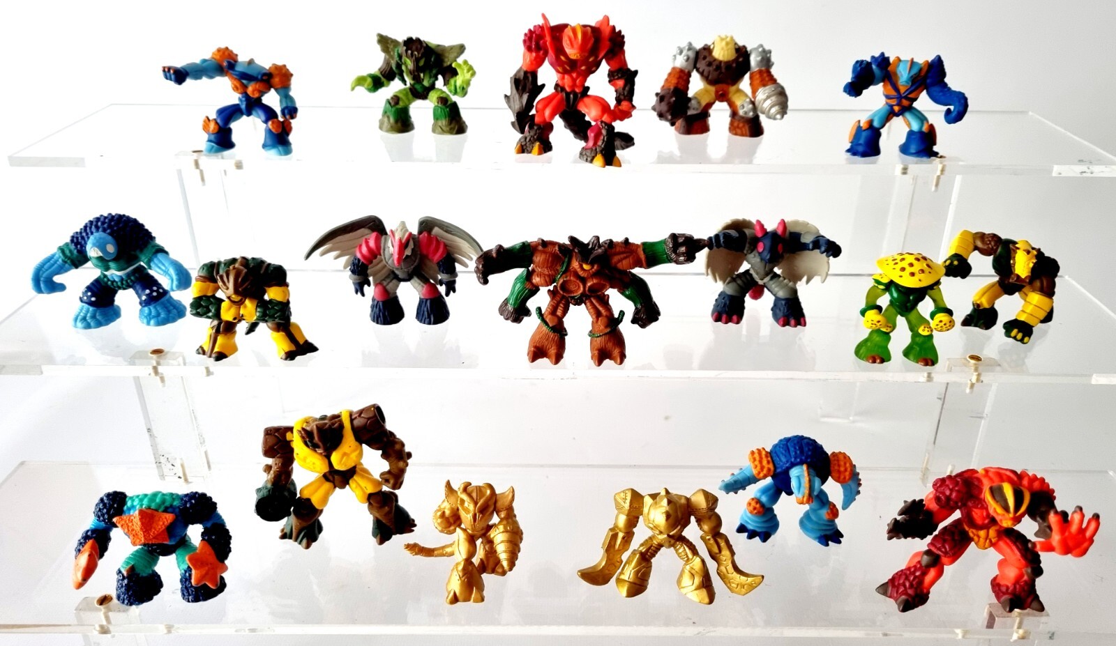 Gormiti figures lot of 18 serie gold vintage retro toys collectibles ...