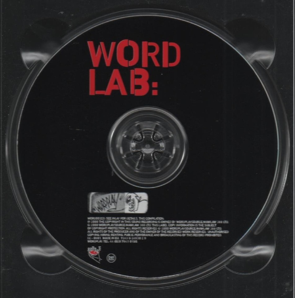 Word Lab (Wordplay CD 2000) UK Hip-Hop Braintax Nextmen Roots Manuva ...