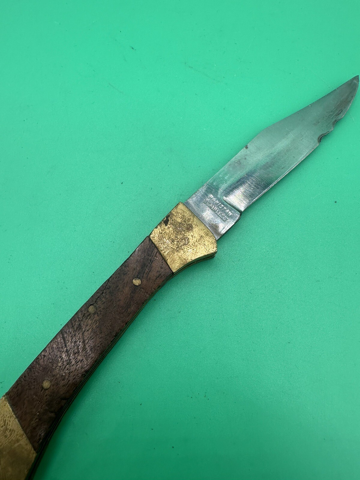 Vintage p-3 Romo wilderness I lock back pocket knife pakistan 3 1/4 ...