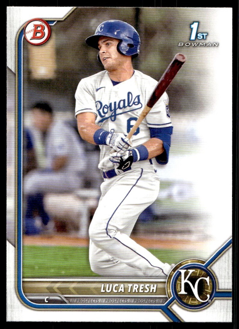 2022 Bowman Prospects Luca Tresh G490 Kansas City Royals #BP-136 | eBay