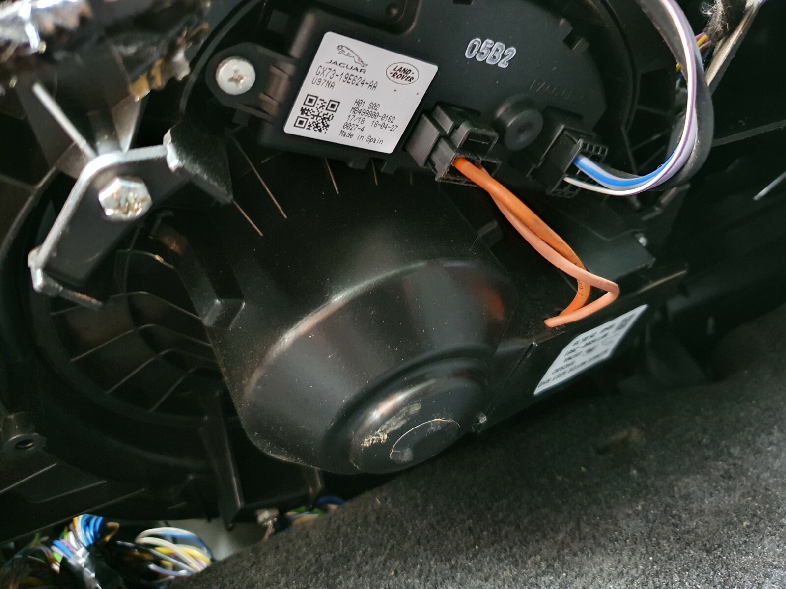 LAND ROVER DISCOVERY 5 L462 HSE 2017-2020 HEATER BLOWER MOTOR FAN ...