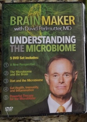 Brainmaker: Understanding The Microbiome 5 DVD Set Dr. David Perlmutter ...