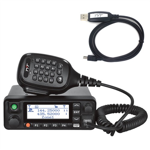TYT MD-9600 MD9600 DMR Mobile Radio Dual Band 1000CH 50W with ...