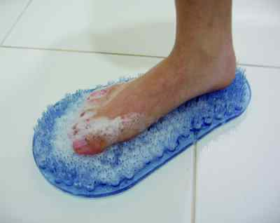 Foot Sole Cleaner Scrubber Washing Aid for Shower - for the Elderly or ...