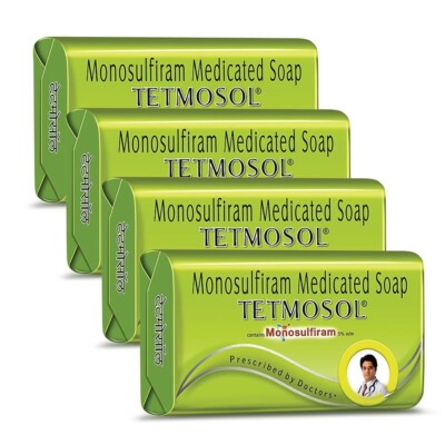 Tetmosol Skin Care Soap for Skin Infections, Itching, Redness ( pack of ...