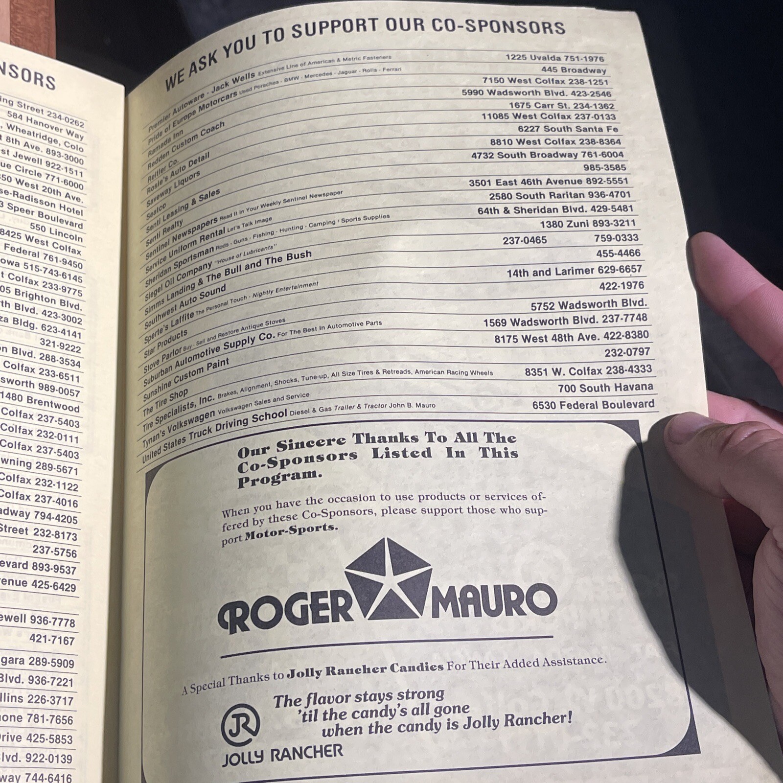 Vintage Colorado National Speedway USAC Midget Race Program | eBay