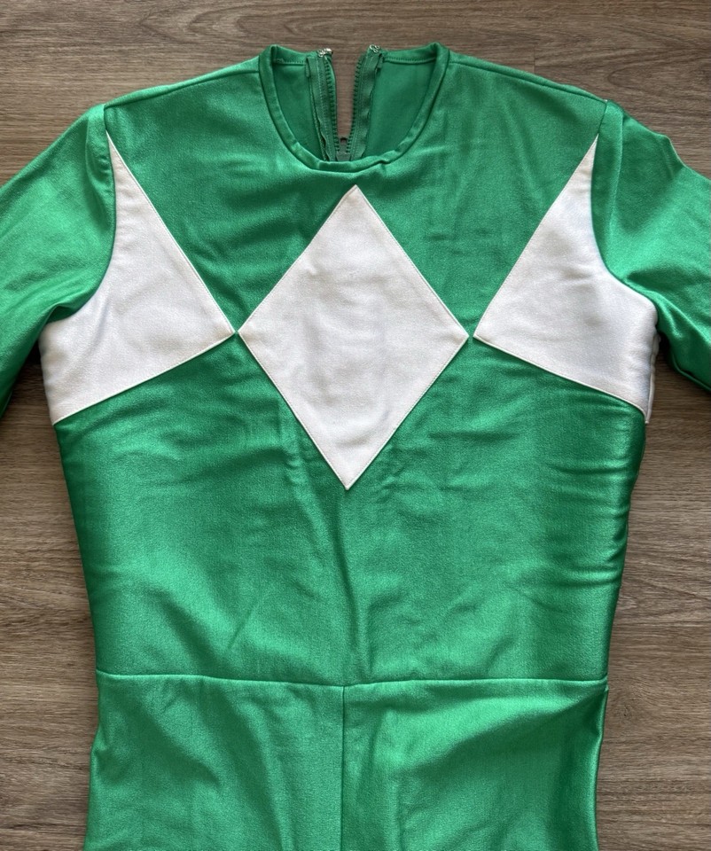 Mighty Morphin Power Rangers Screen Used Green Ranger Costume Prop | eBay