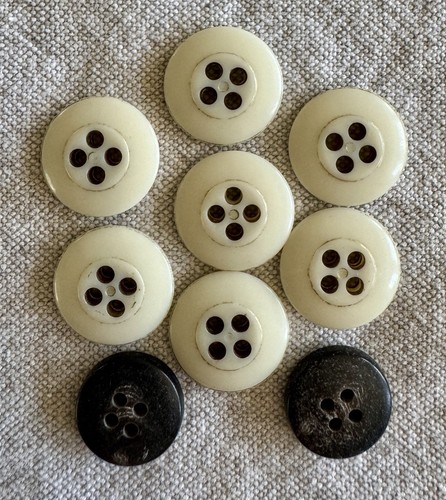 Authentic Polo Ralph Lauren Vintage Replacement Ivory Four Hole Buttons ...