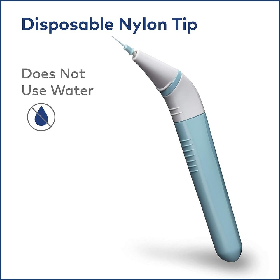 Power Flosser Flexible Tip Battery Operated 17 Piece Set EASY ...