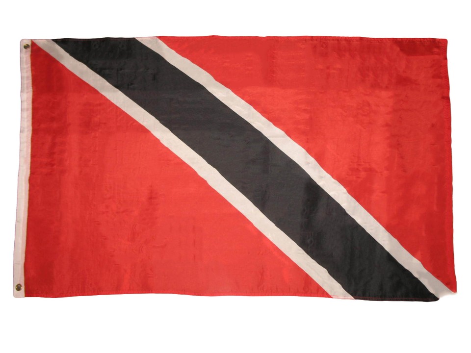 3x5 Trinidad and Tobago Premium Flag Banner Grommets Super Polyester ...