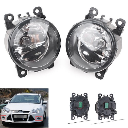 2pcs Front Fog Lights Bumper Fog Lamp for Ford Focus 2012-2014 Clear ...